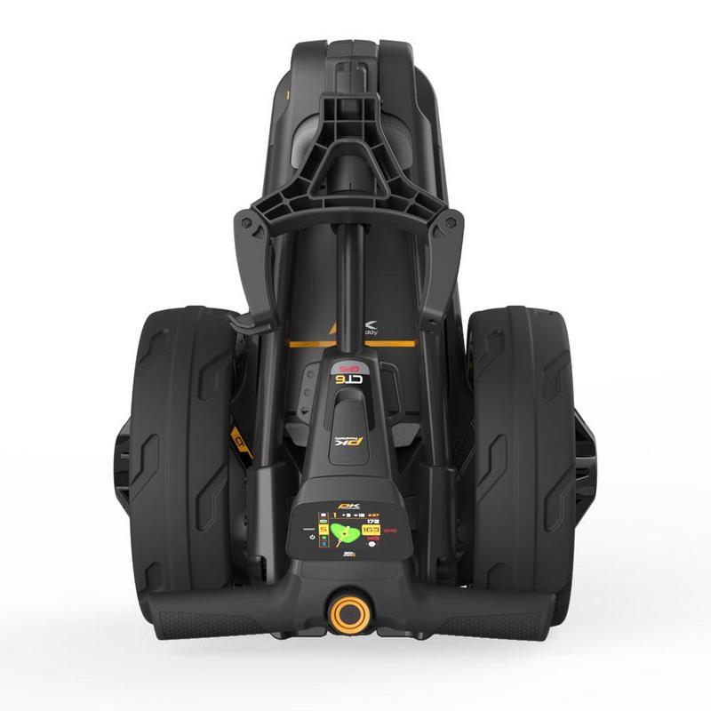 PowaKaddy CT6 GPS Black Electric Trolley 2024 - Extended Lithium
