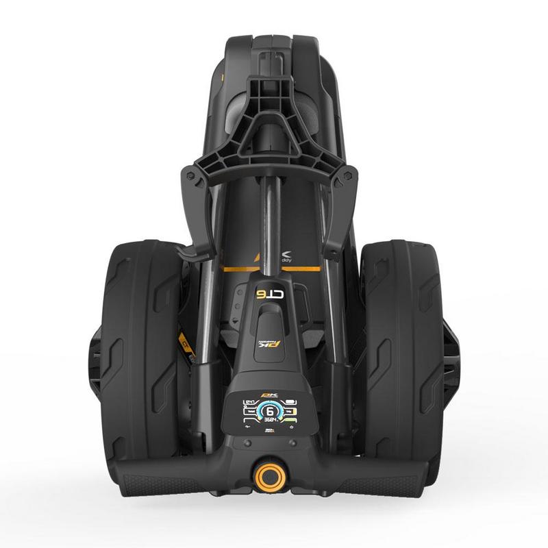 Powakaddy Ct6 Ebs Gun Metal Electric Trolley 2024 - 18 Hole Lithium