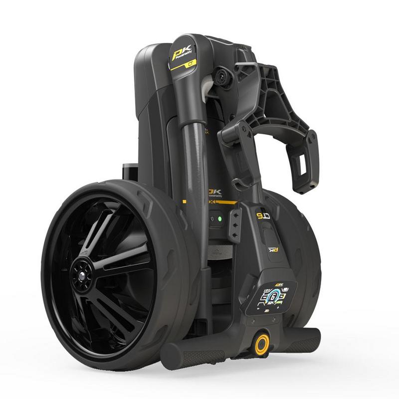 PowaKaddy CT6 EBS Gun Metal Electric Trolley 2024 - 18 Hole Lithium