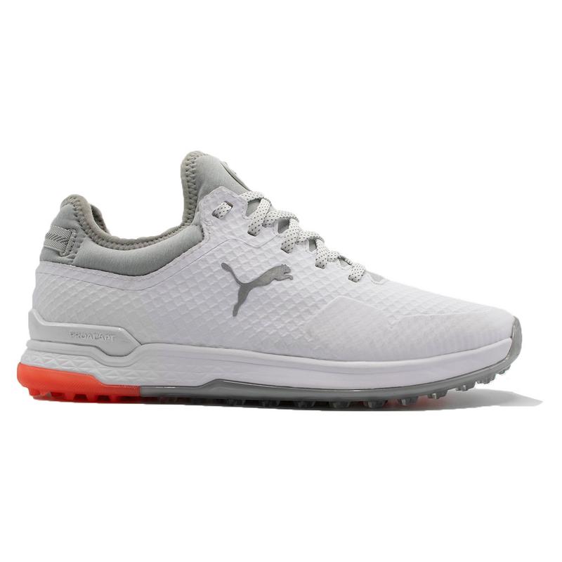 Proadapt Alphacat Spikeless Golf Shoes - Puma White/High Rise|Click Golf