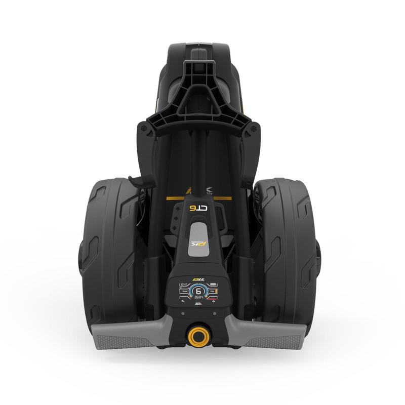PowaKaddy CT6 Black Electric Golf Trolley 2023 - Extended Lithium