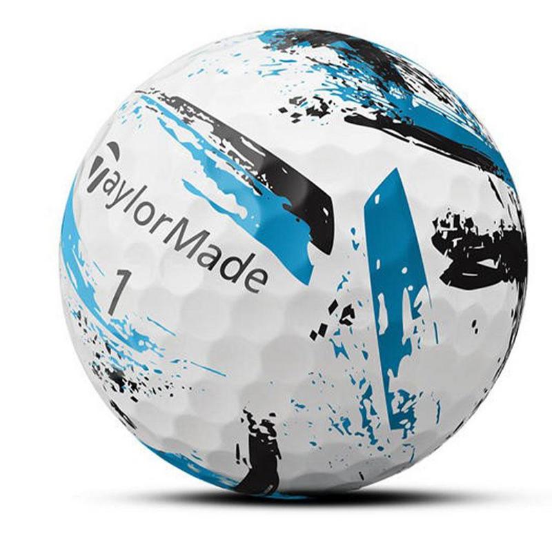 TaylorMade SpeedSoft Ink Golf Balls - Blue | Click Golf